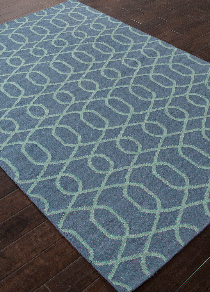 Urban Bungalow Sabrine Dark Denim/Aruba Blue Area Rug - Froy.com
