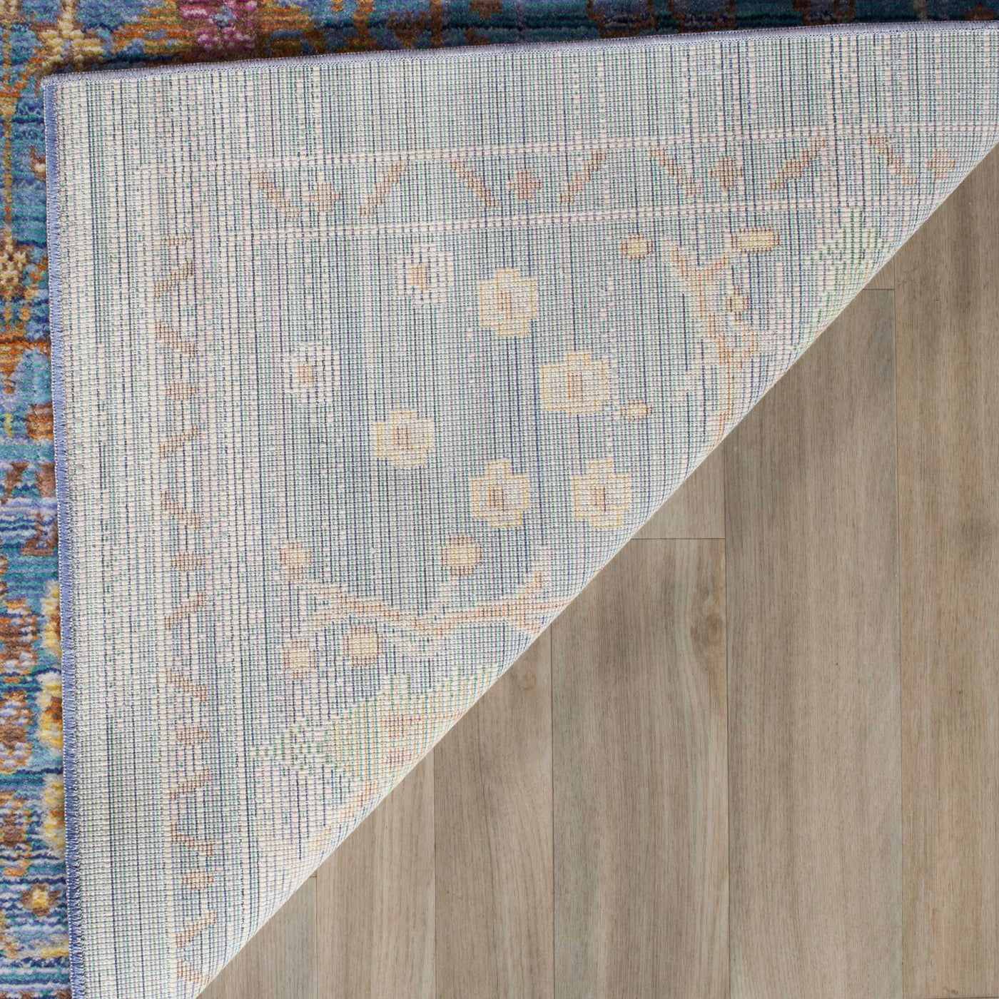Valencia Blue/Multi Area Rug - Froy.com