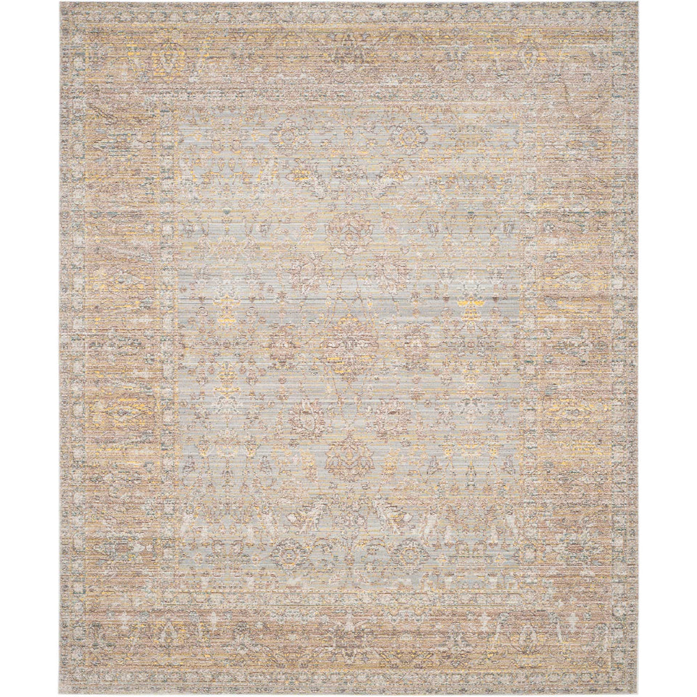Valencia Gray/Yellow Area Rug - Froy.com