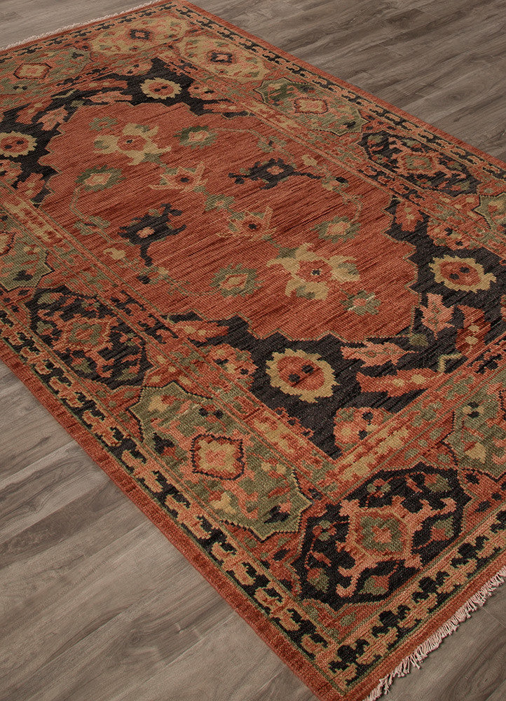 Village Azra Phantom/Muted Clay Area Rug - Froy.com