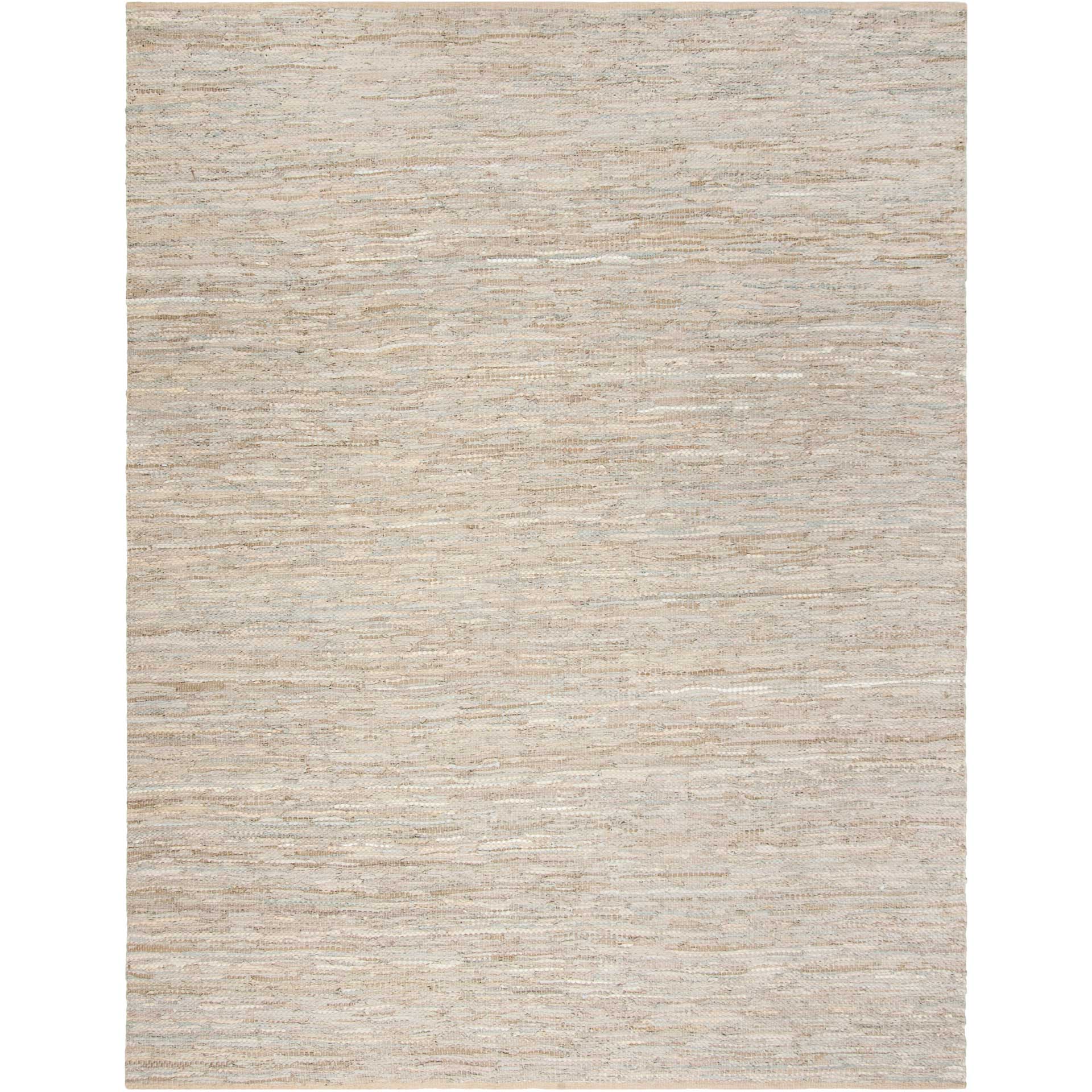 Vintage Leather Beige Area Rug - Froy.com