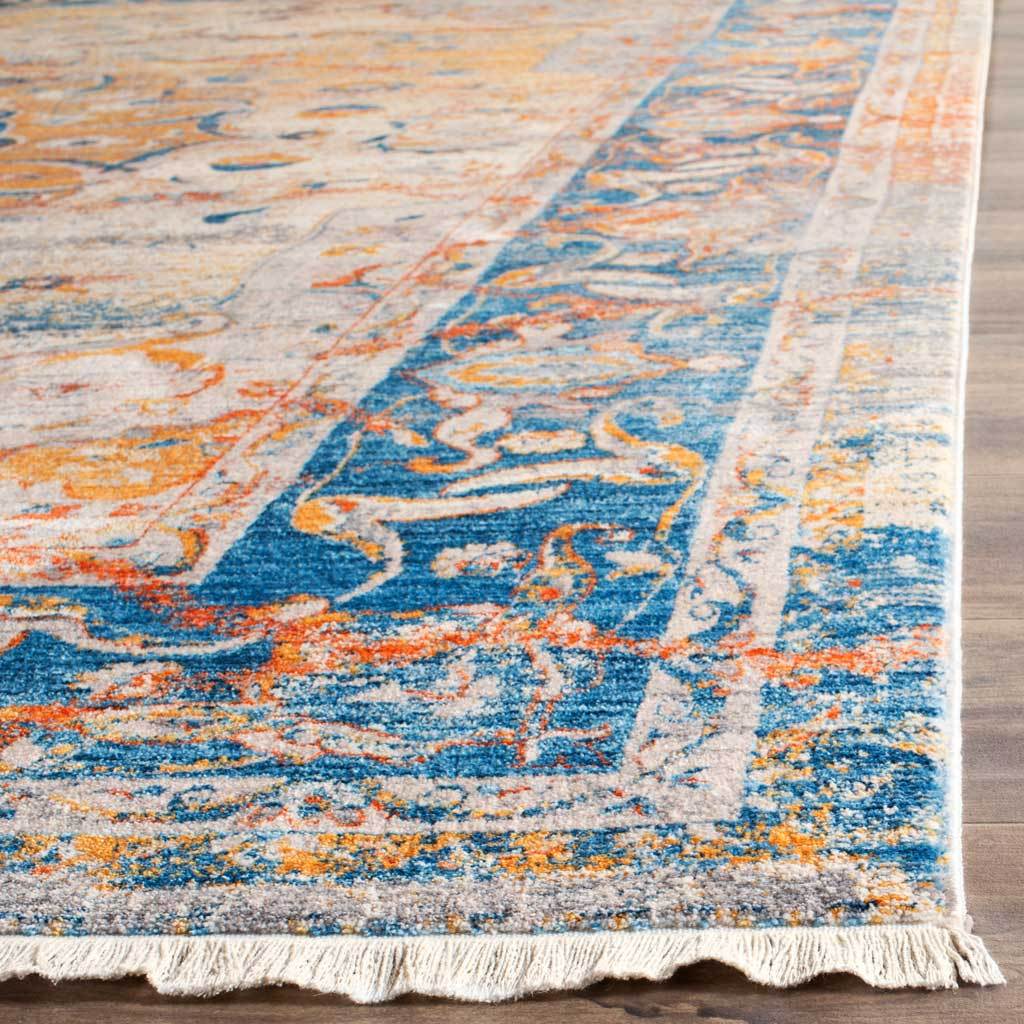 Vintage Persian Blue/Multi Area Rug - Froy.com