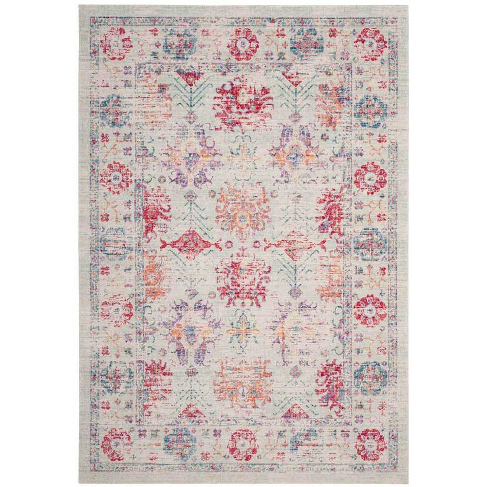 Windsor Ivory/Fuchsia Area Rug - Froy.com