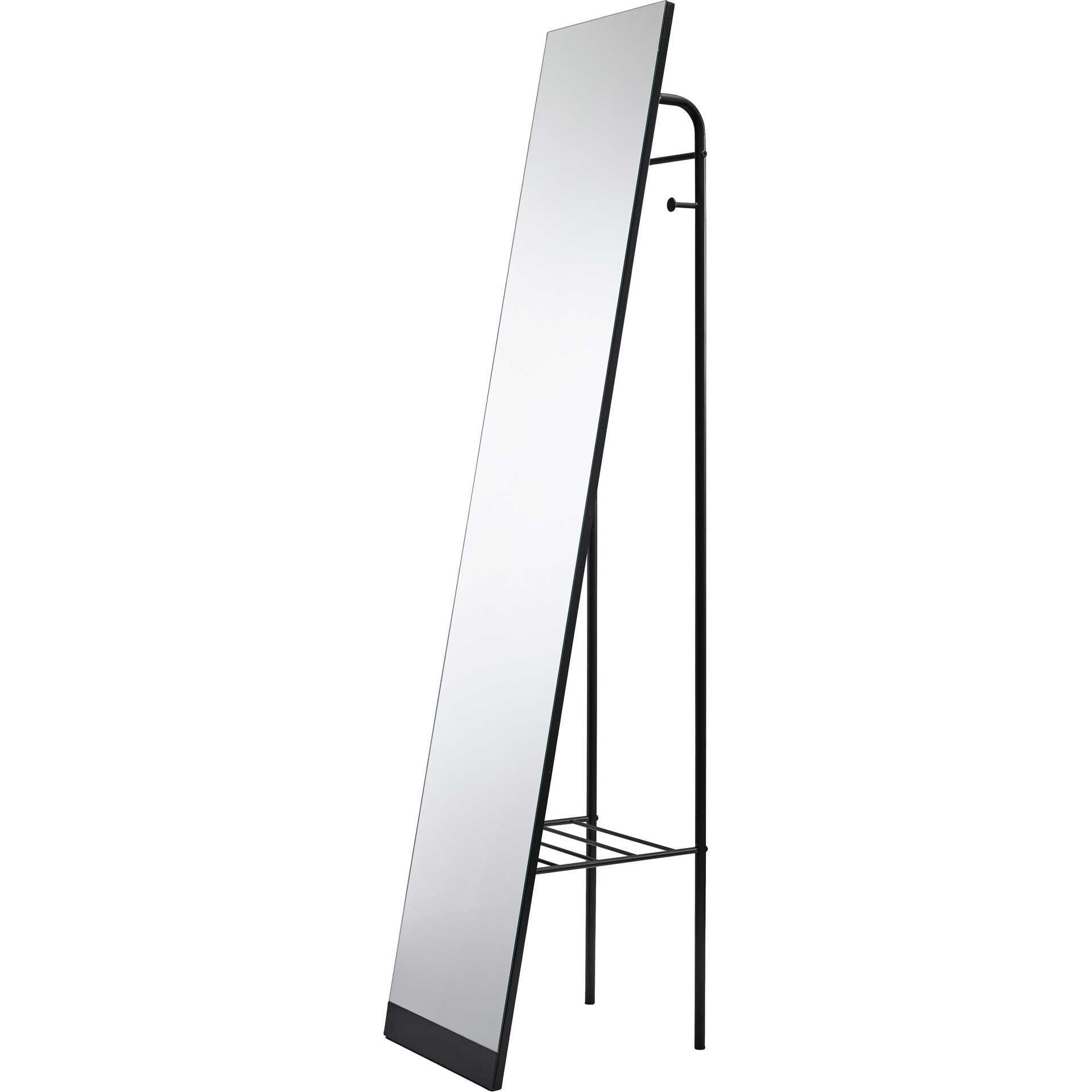 Tempo Floor Mirror Black - Froy.com