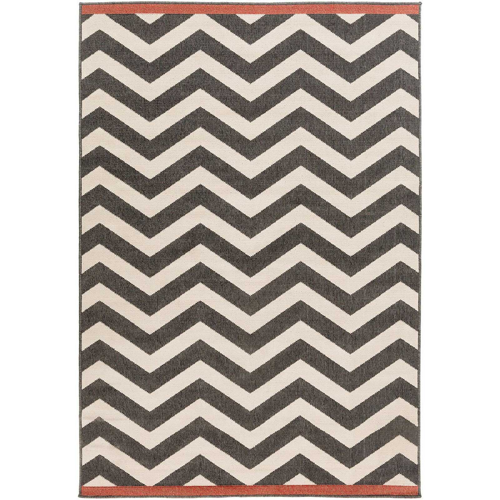 Alfresco Black/Beige Area Rug - Froy.com