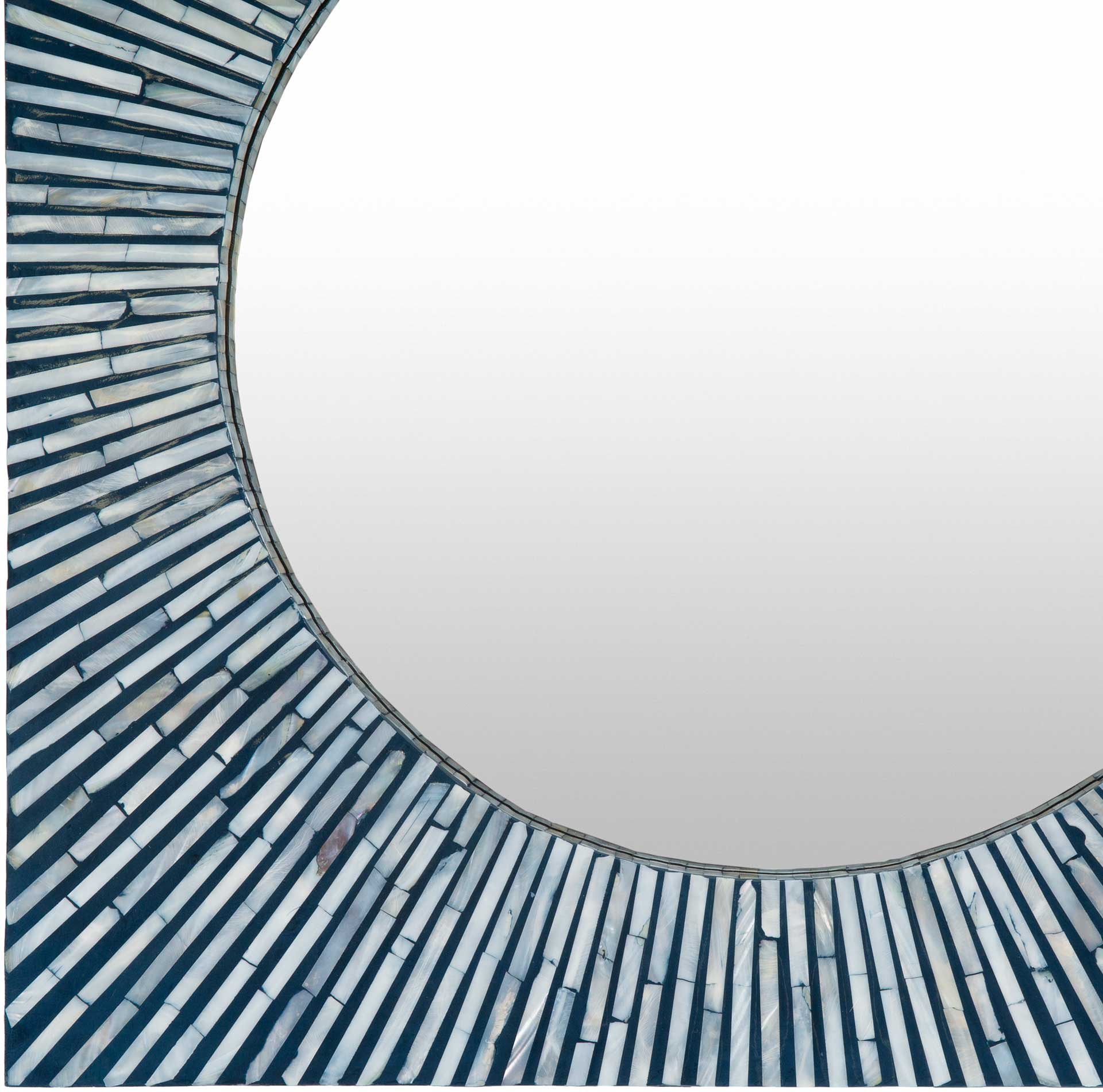 Averi Mirror Blue/Ivory - Froy.com