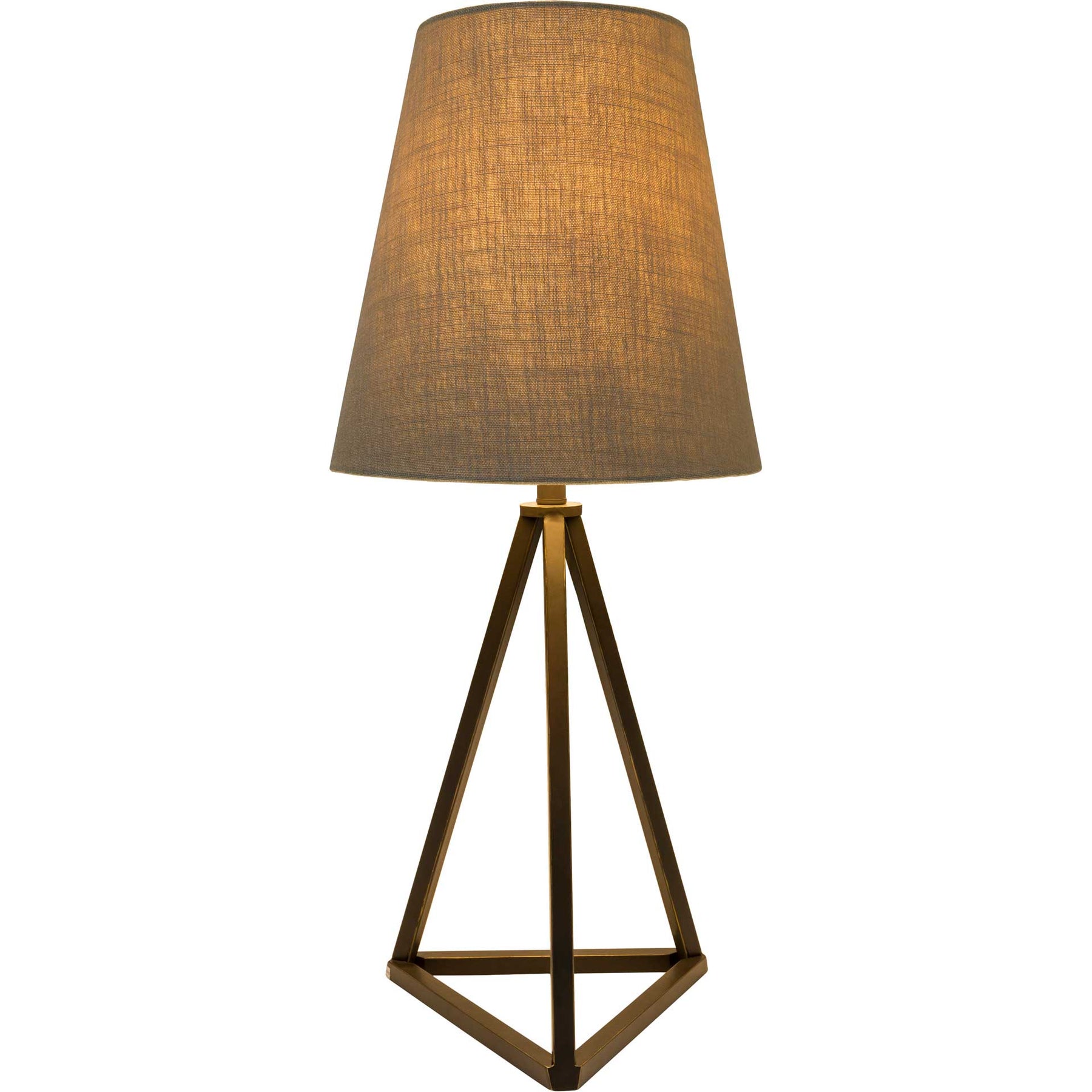 Bella Table Lamp Khaki/Natural - Froy.com