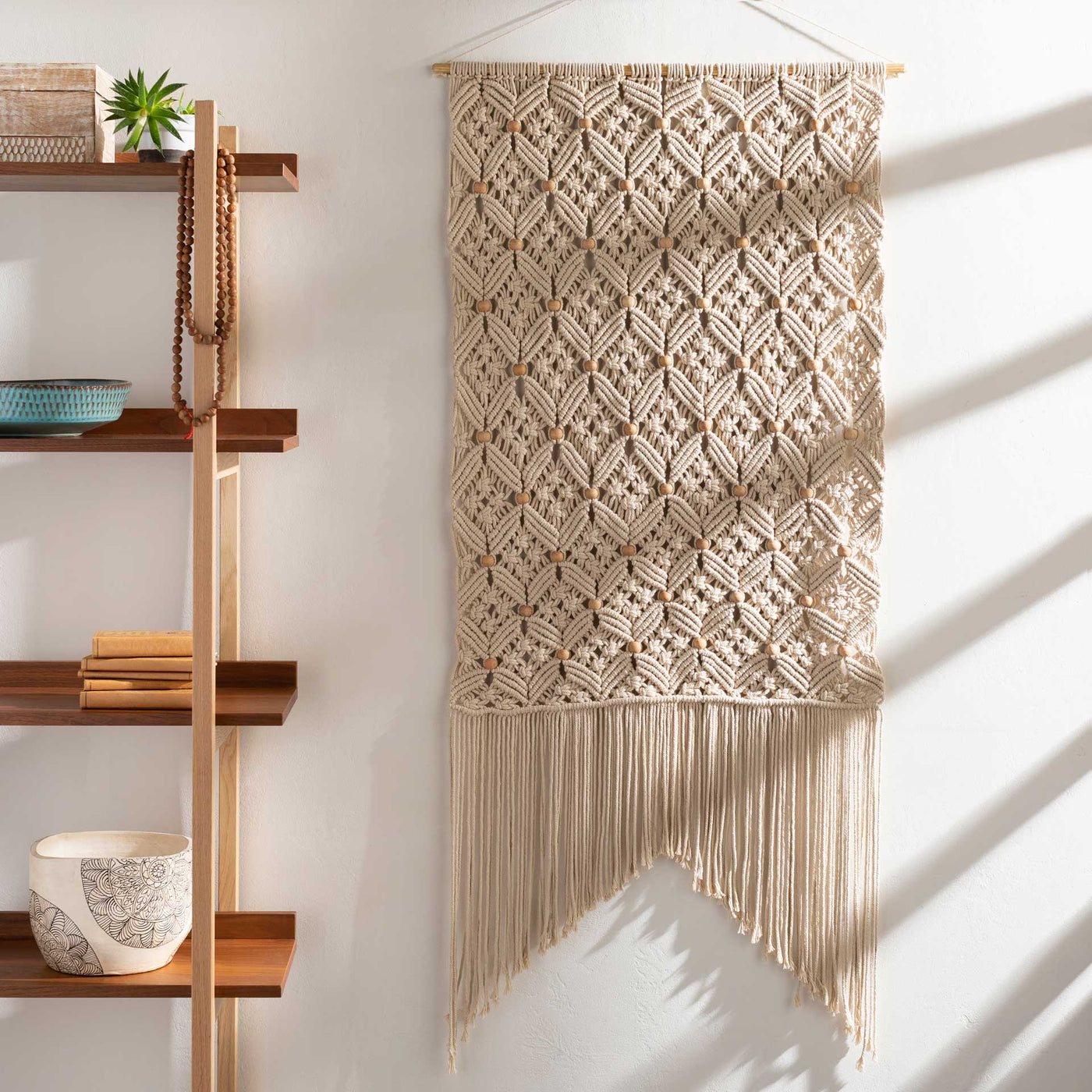 Beckham Wall Hanging Cream - Froy.com