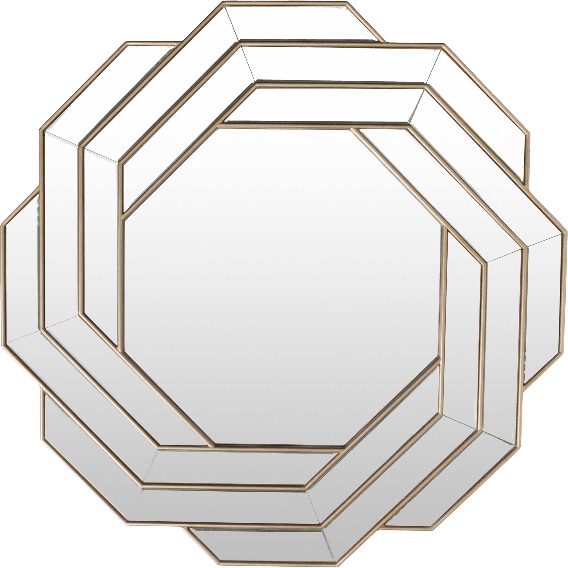 Benjamin Mirror Champagne - Froy.com