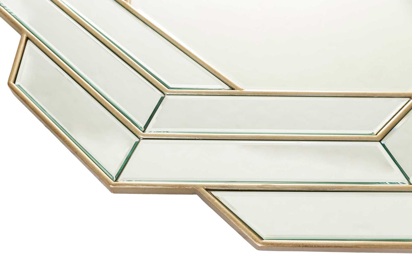 Benjamin Mirror Champagne - Froy.com