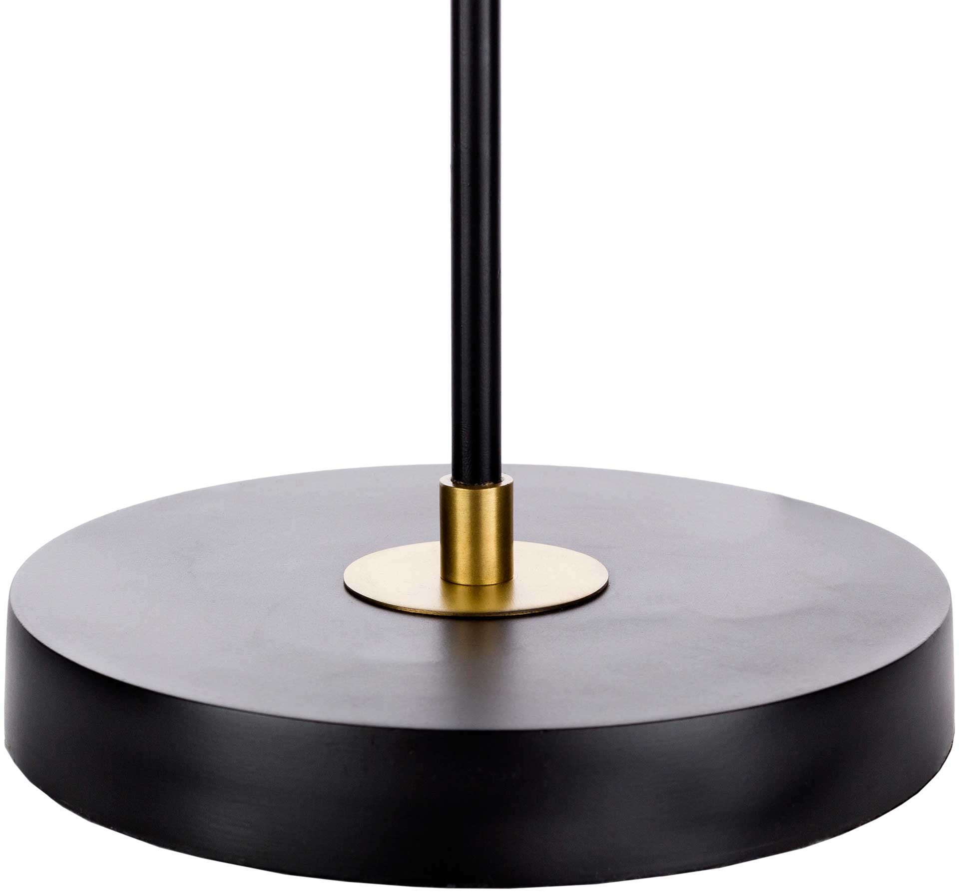 Benson Table Lamp Black/Brass/Brass - Froy.com
