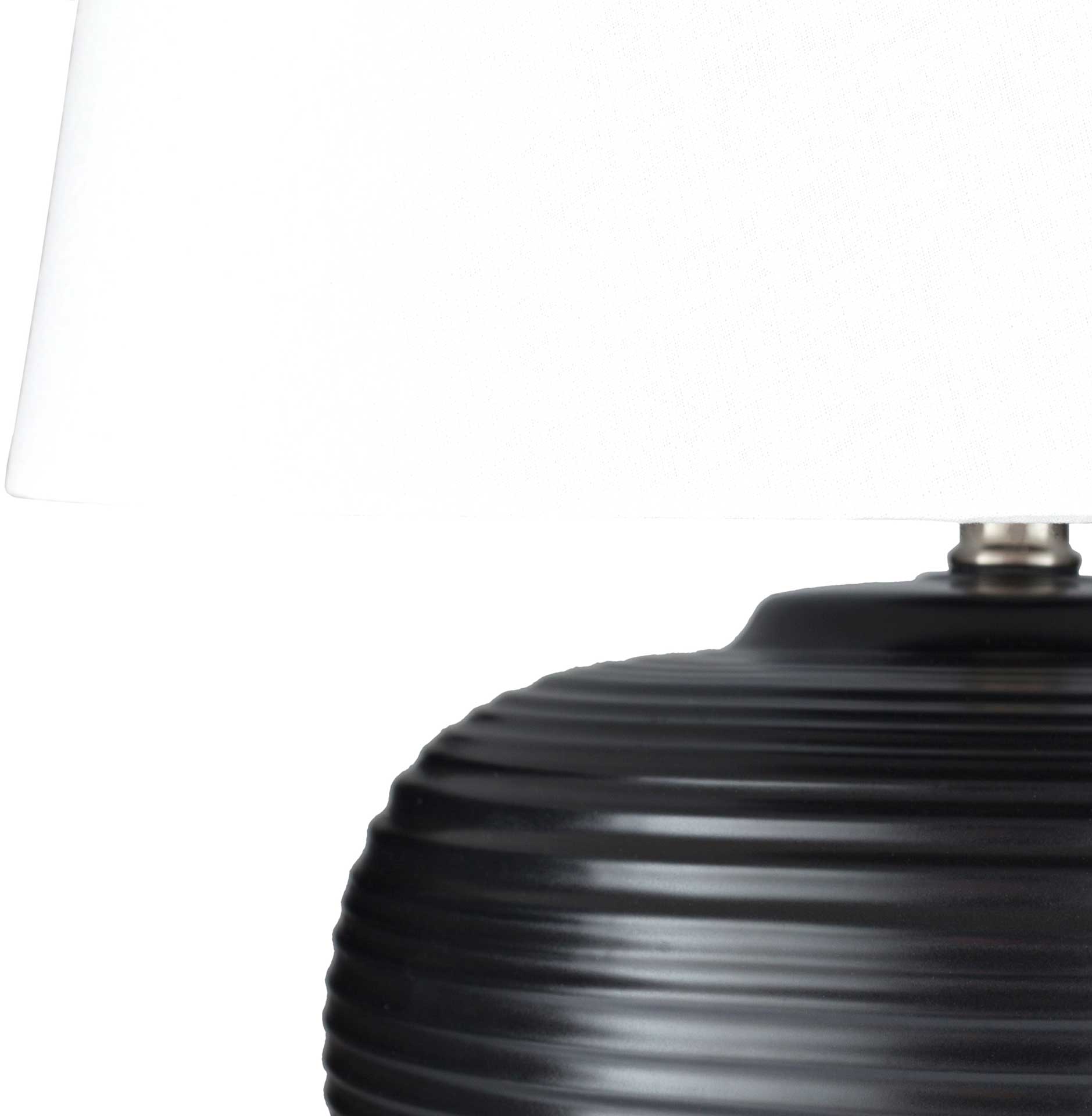 Blake Table Lamp Black/White - Froy.com