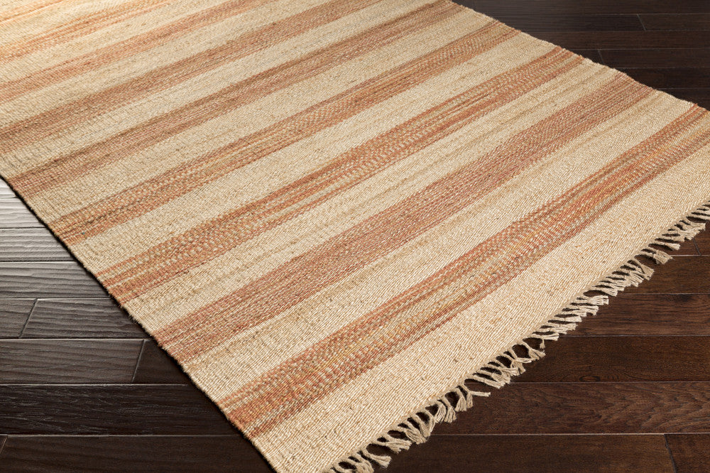 Claire Beige/Burnt Orange Area Rug - Froy.com