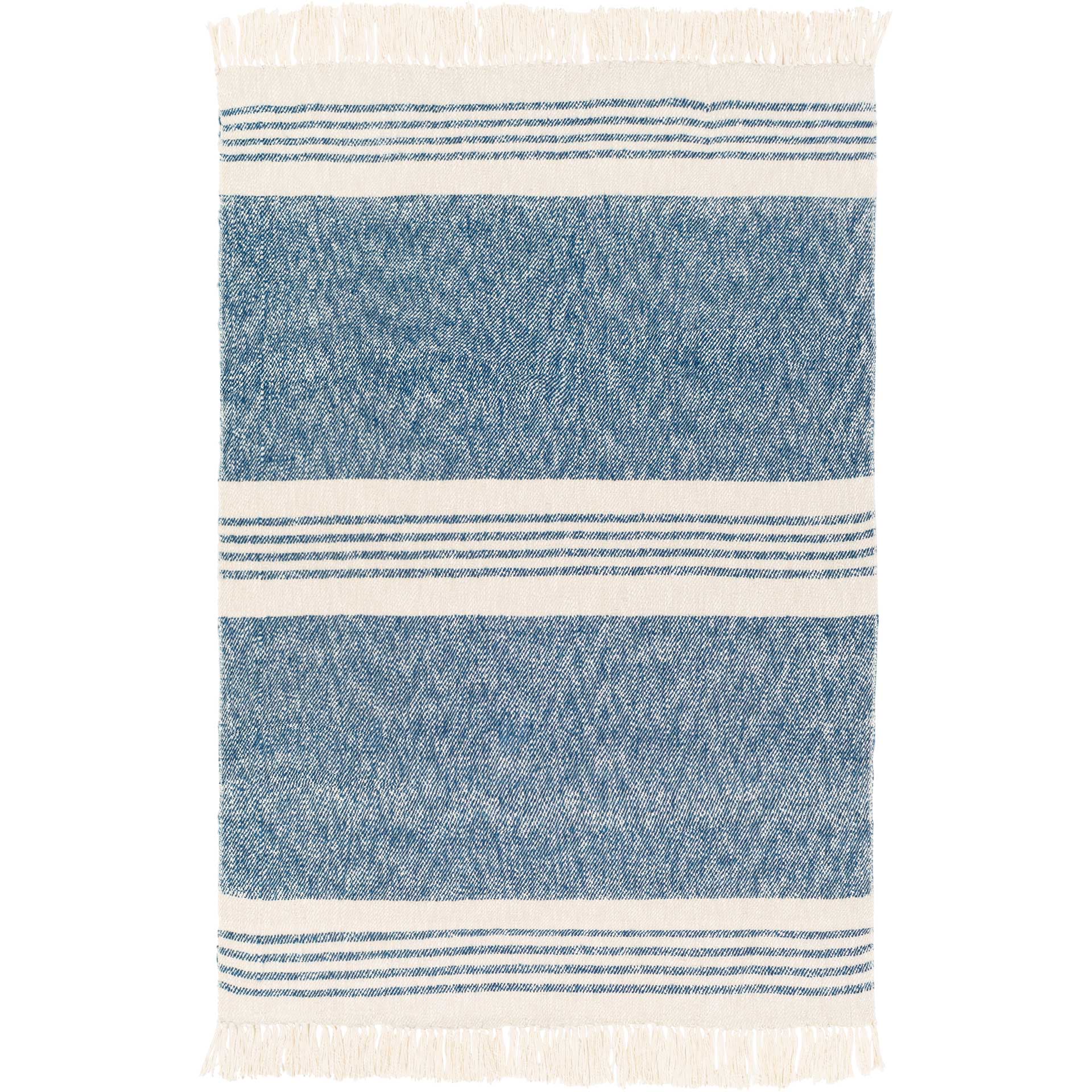 Chanel Throw Dark Blue/Cream - Froy.com