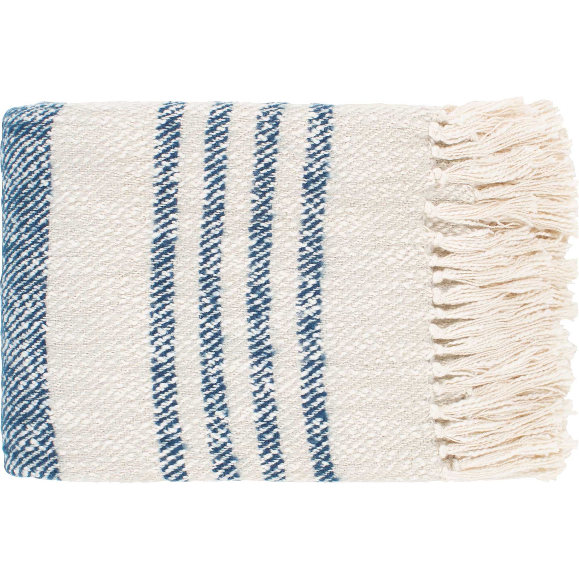 Chanel Throw Dark Blue/Cream - Froy.com