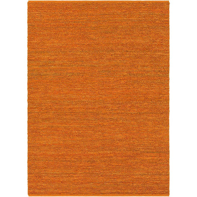 Continental Burnt Orange Area Rug - Froy.com