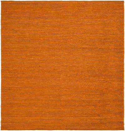 Continental Burnt Orange Area Rug - Froy.com