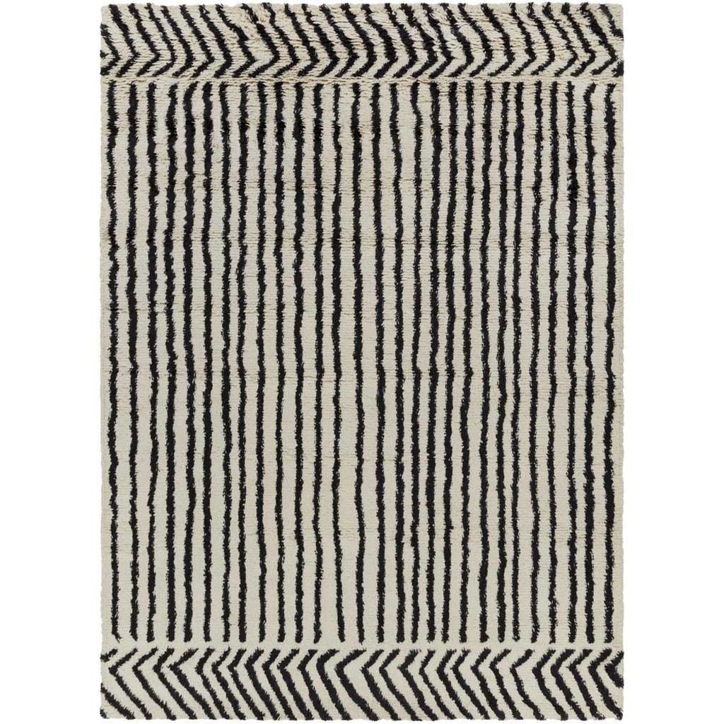 Dwell C Black/Light Gray Area Rug - Froy.com
