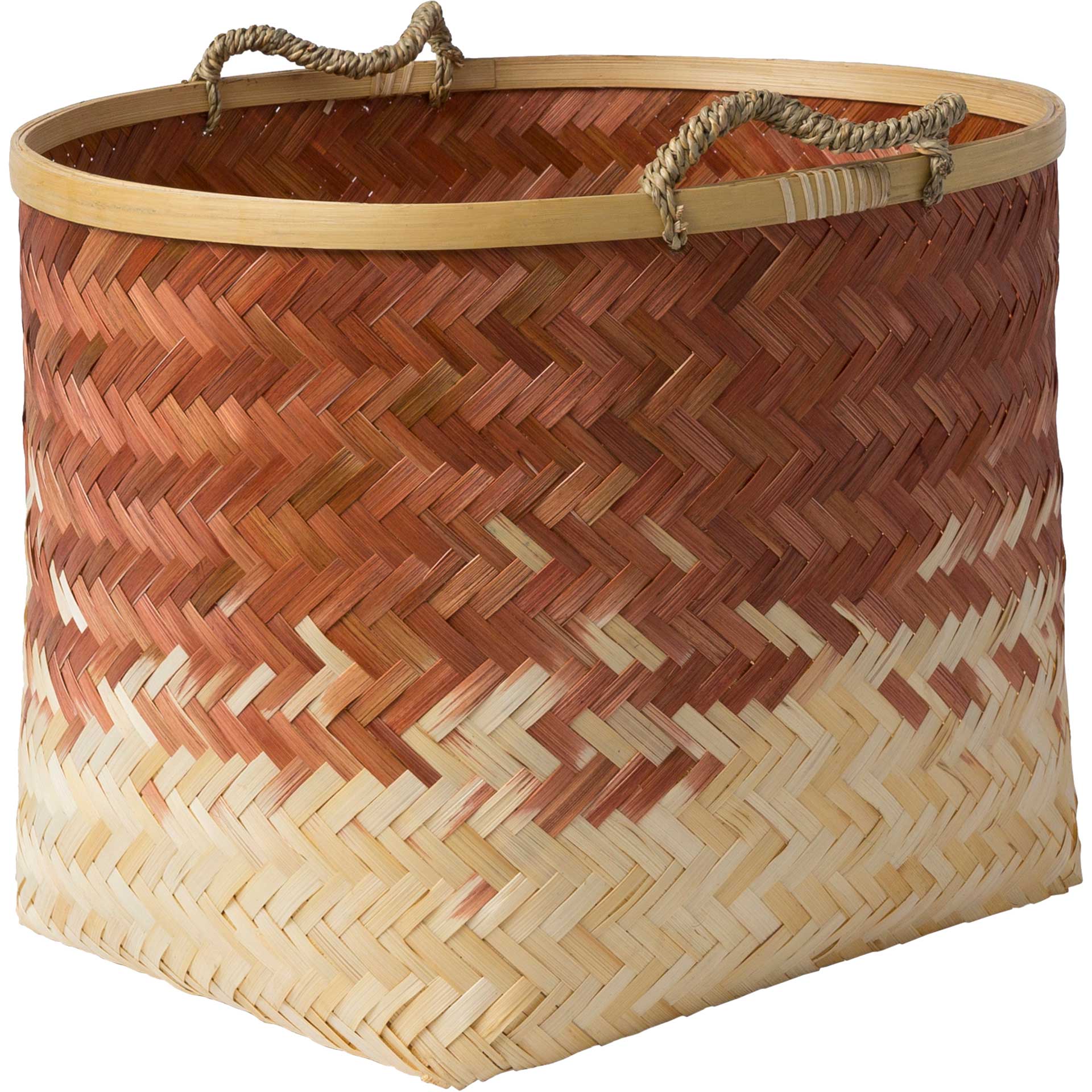 Frank Basket Camel/Cream - Froy.com
