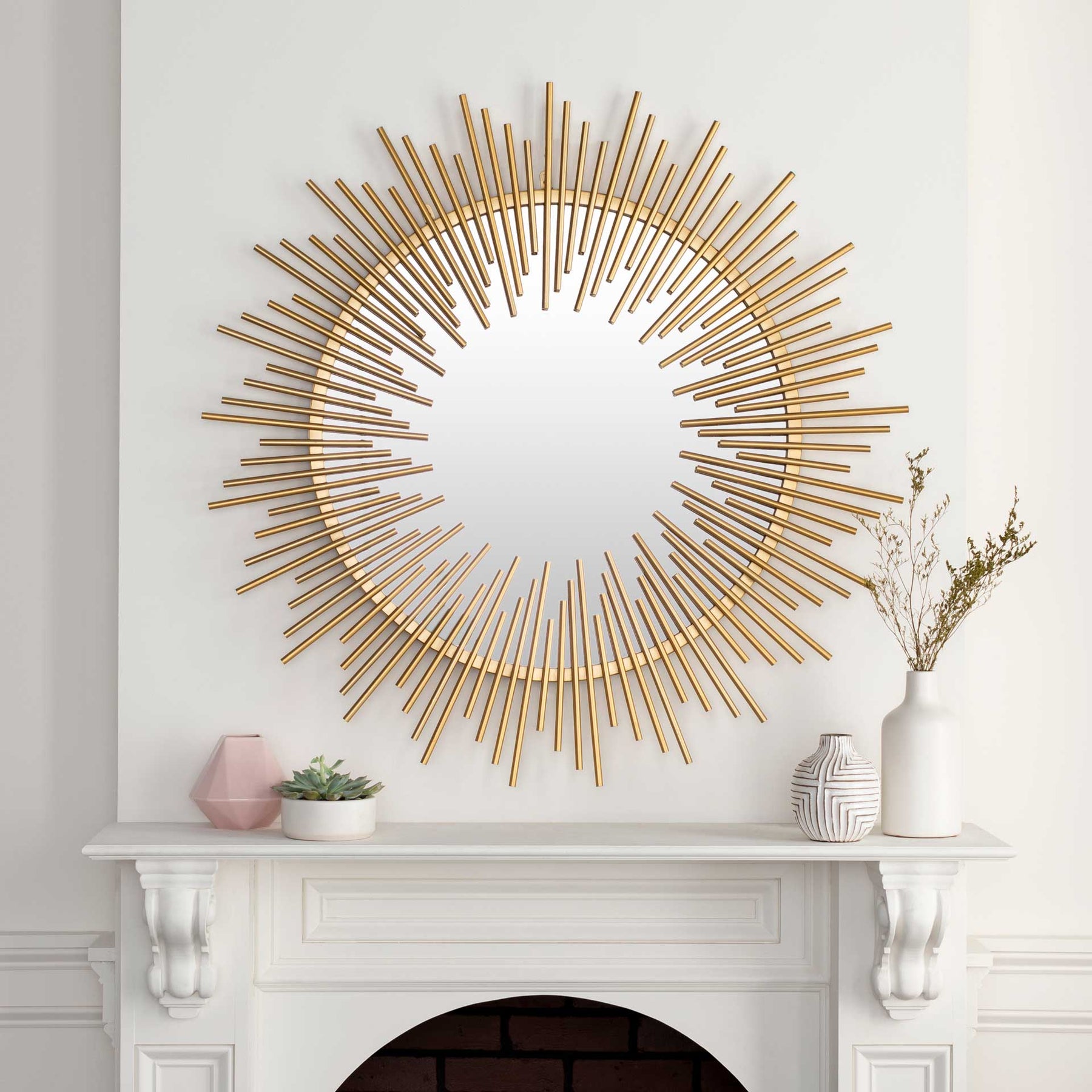 Fiona Mirror Gold - Froy.com