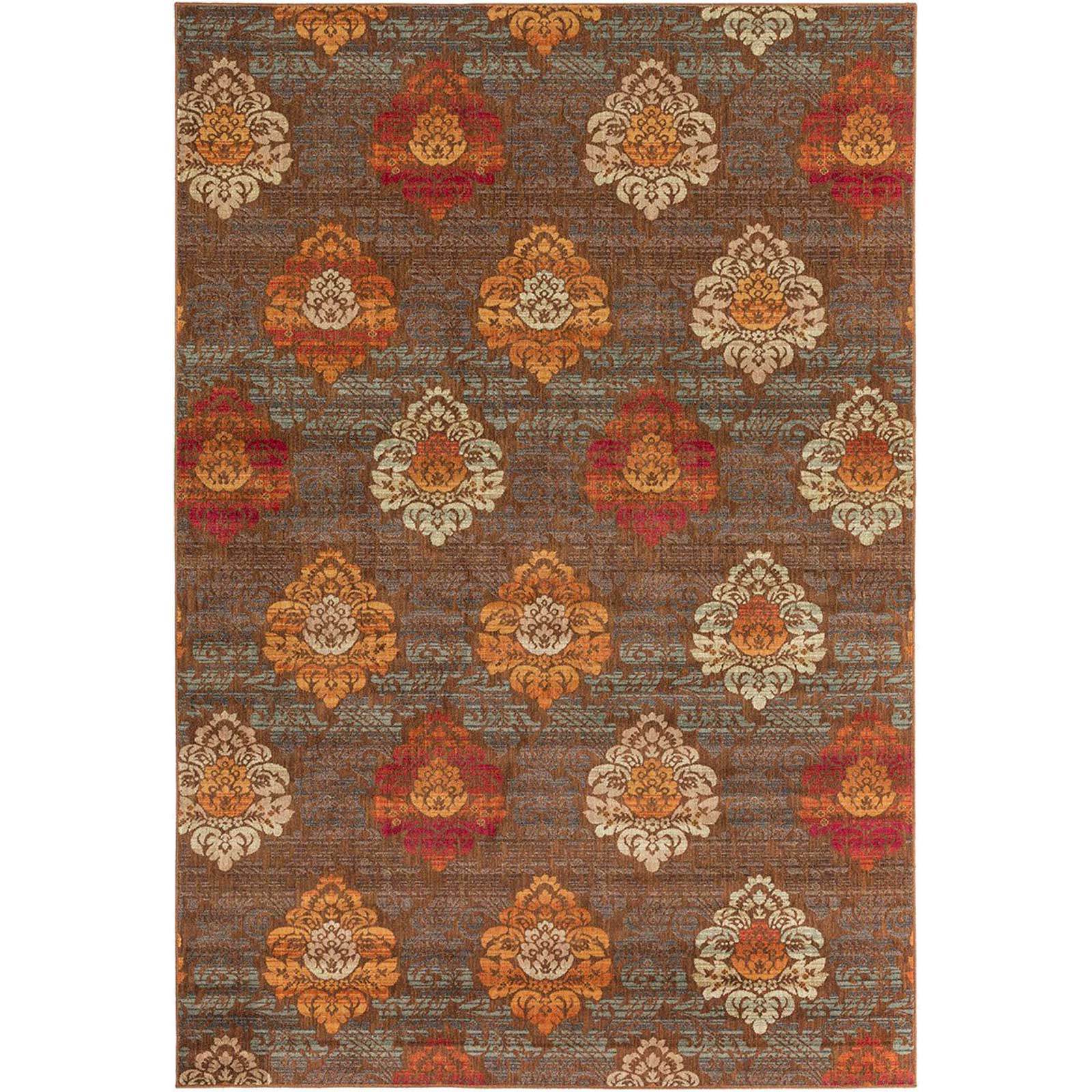 Hathaway Gold/Mocha Area Rug - Froy.com