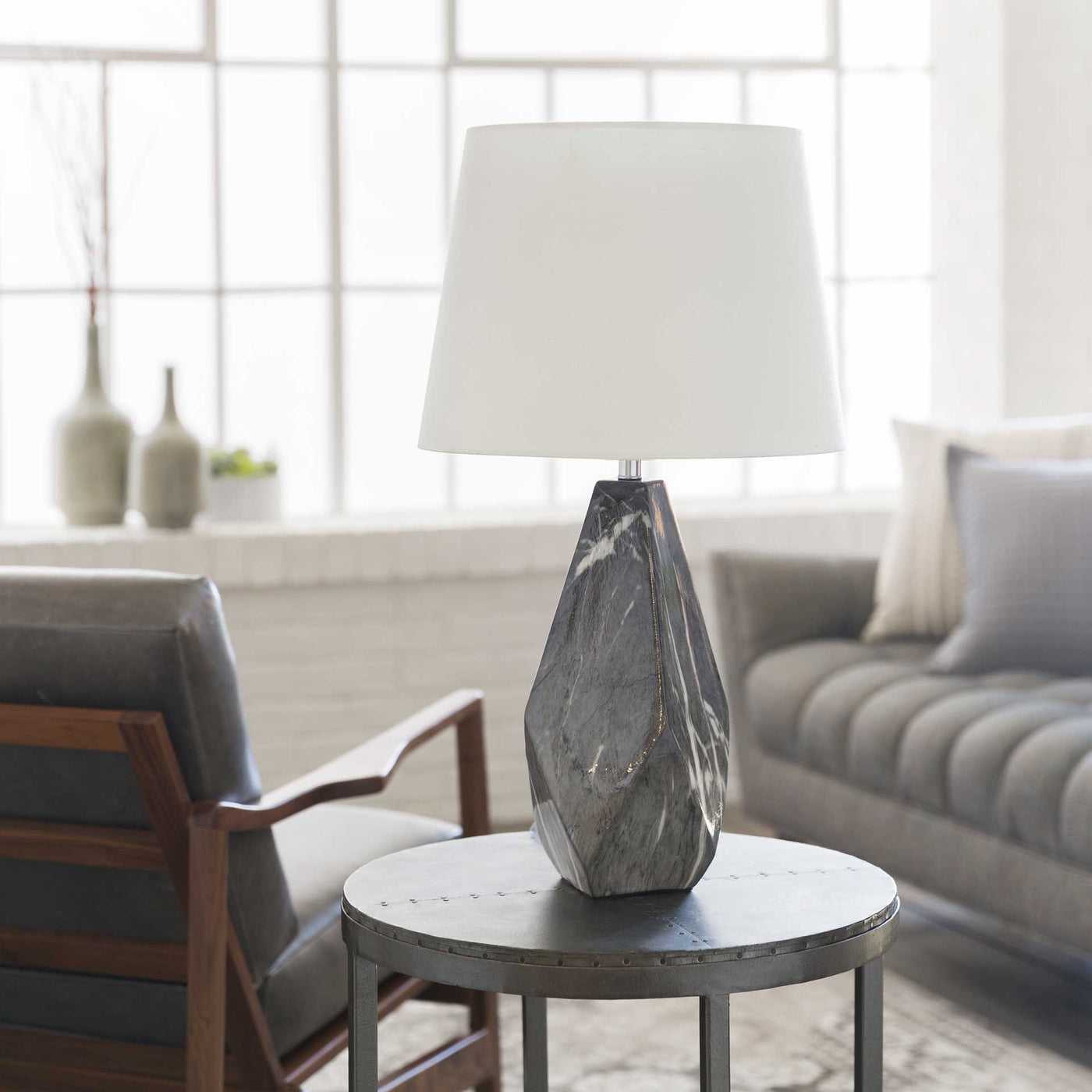 Helen Table Lamp White/Black - Froy.com