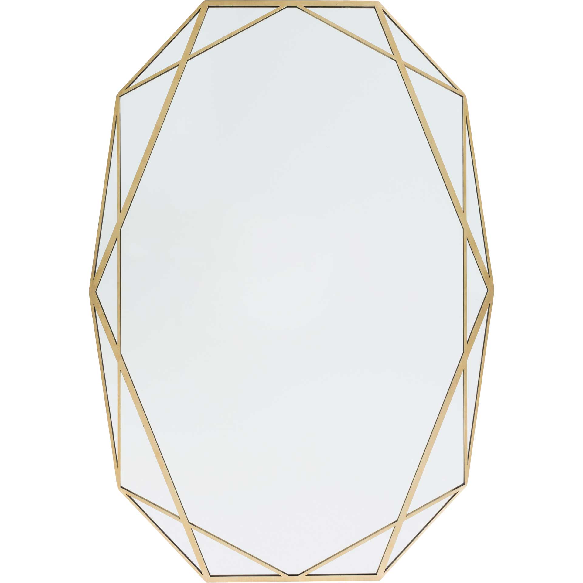 Hudson Mirror Gold - Froy.com