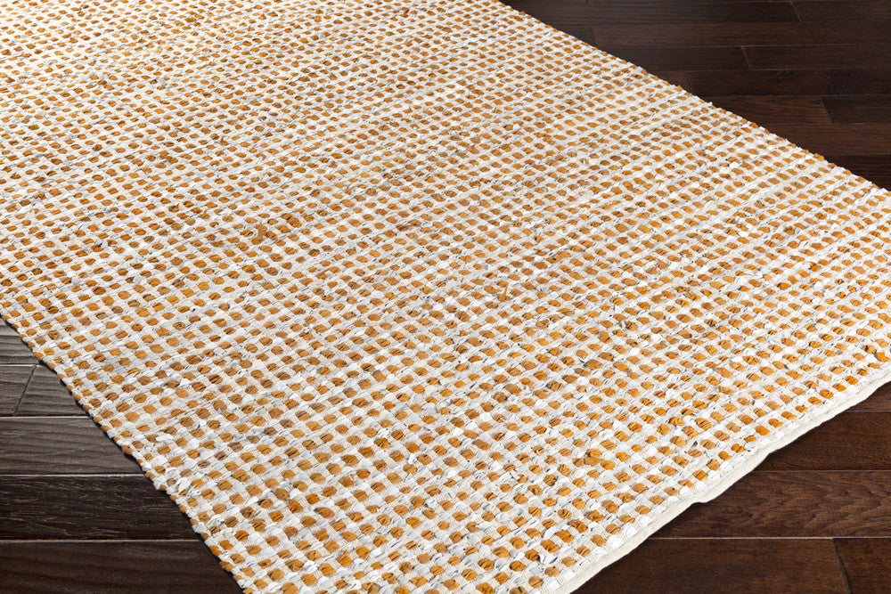 Jamie Burnt Orange/Pale Blue Area Rug - Froy.com