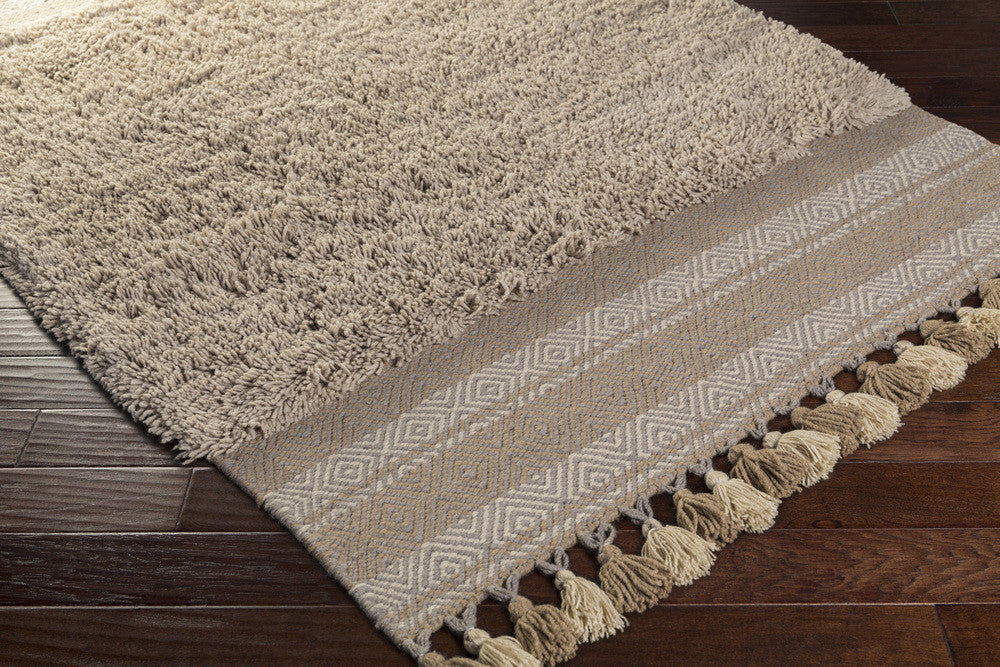 Korva Light Gray/Gray/Taupe Area Rug - Froy.com