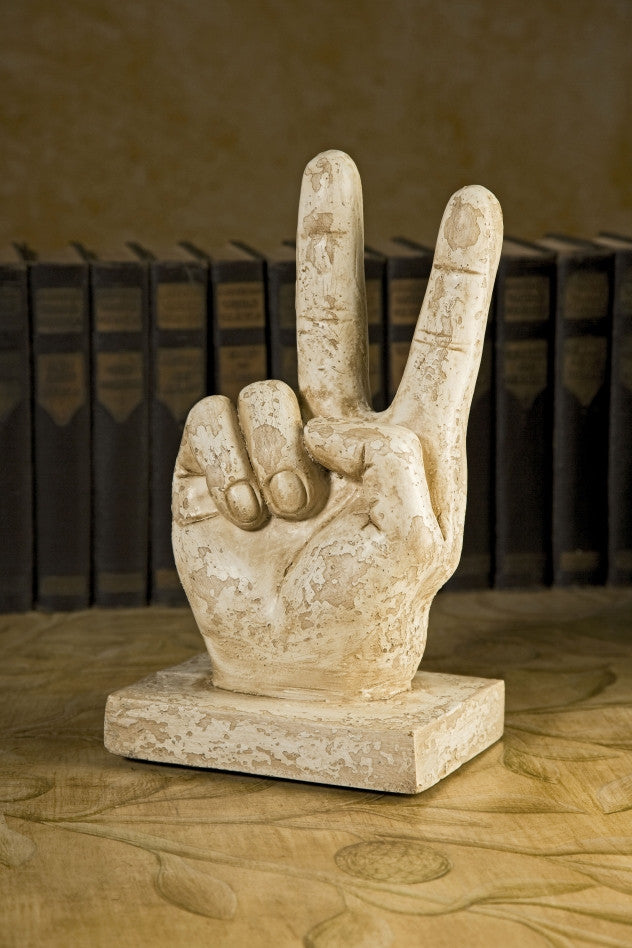 Peace Out Decorative Hand - Froy.com