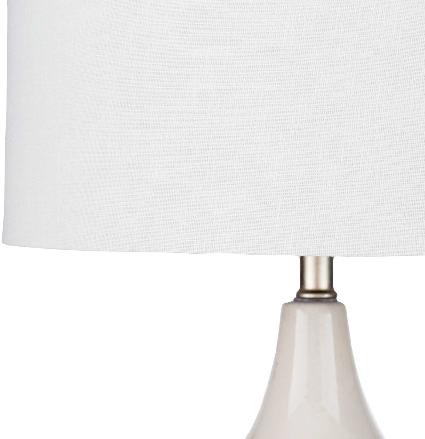 Luhan Table Lamp White/Multi-Colored/Off-White - Froy.com
