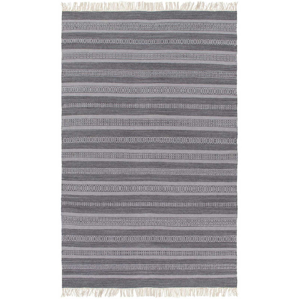 Lawry Light Gray/Charcoal Area Rug - Froy.com