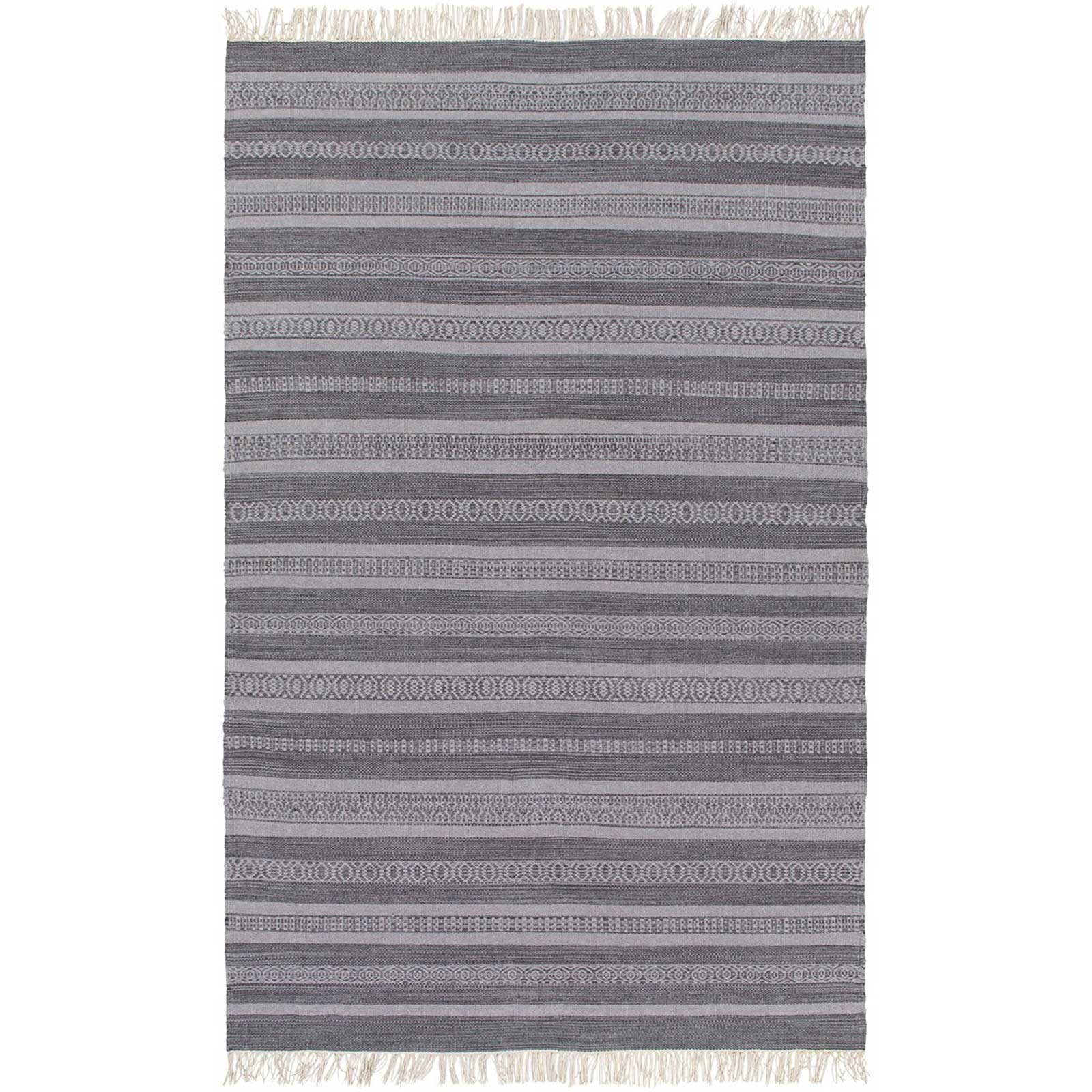 Lawry Light Gray/Charcoal Area Rug - Froy.com