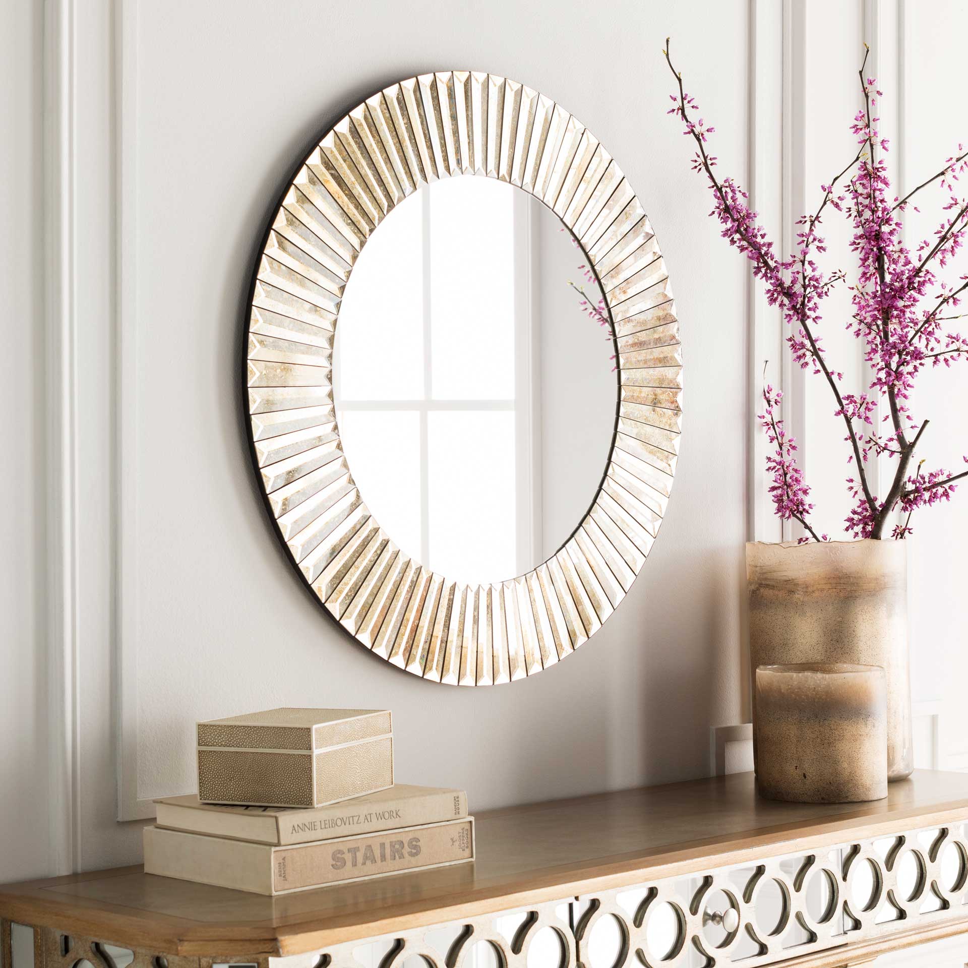 Reed Mirror Bronze - Froy.com
