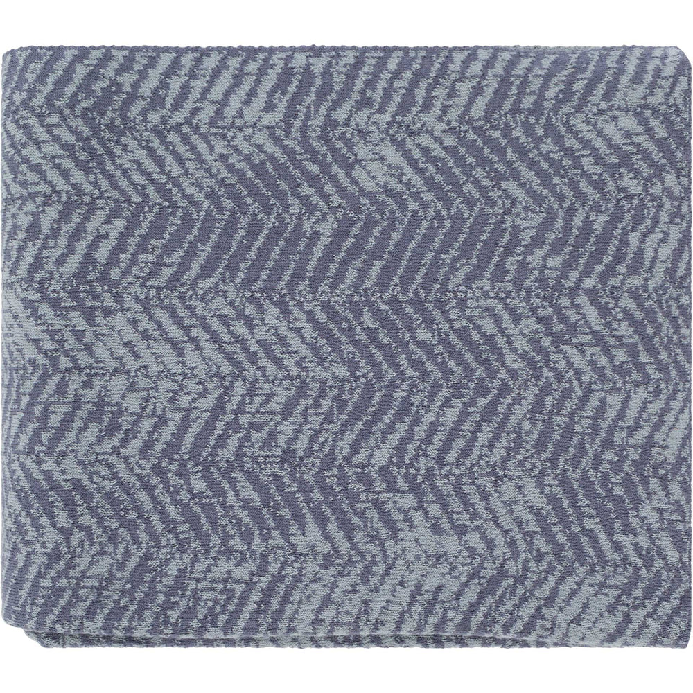 Stella Throw Charcoal/Ice Blue - Froy.com