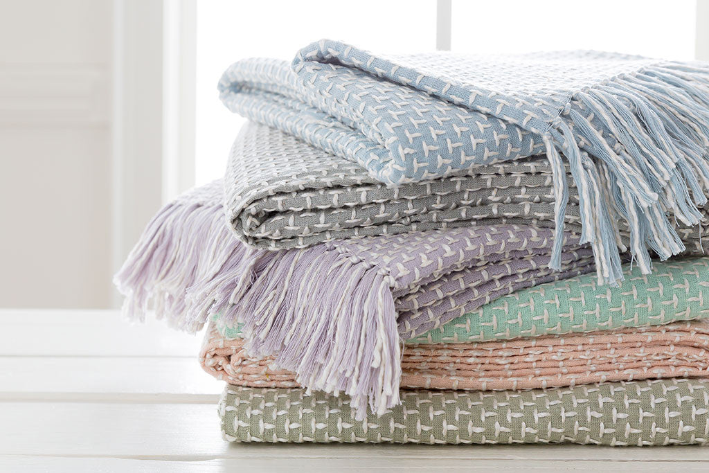 Tierney Textural Gray Throw - Froy.com