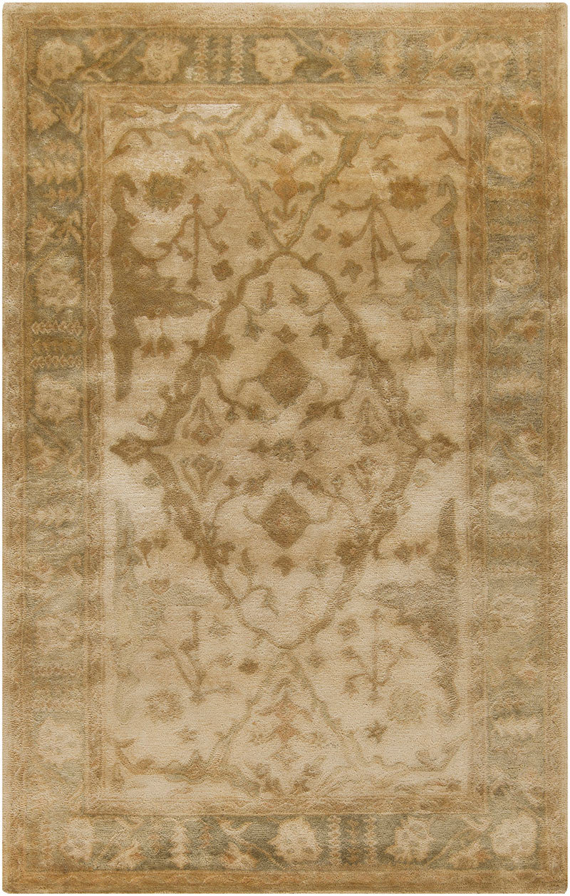 Vintage Ivory/Beige Area Rug - Froy.com