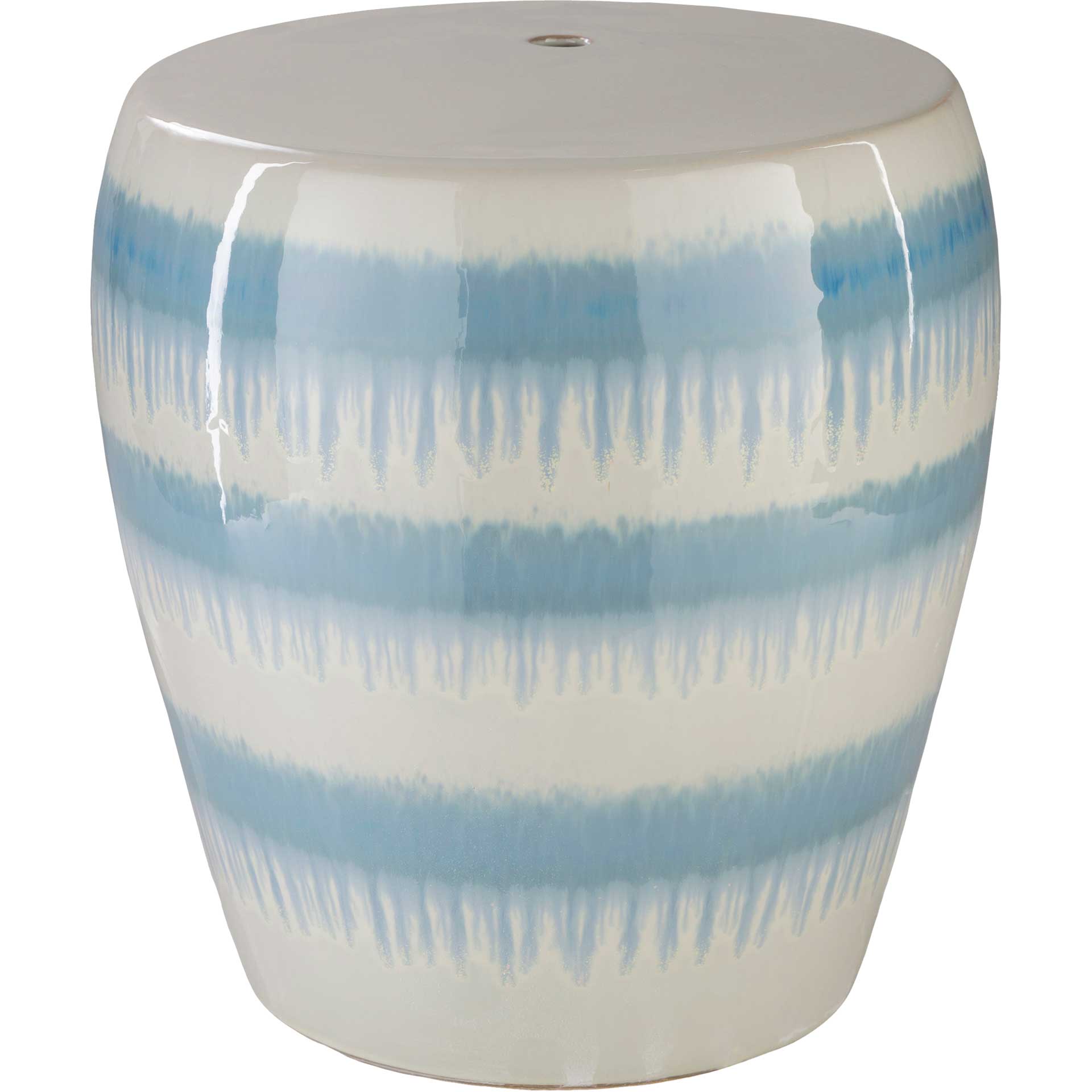 Xavier Stool Sky Blue/Cream - Froy.com