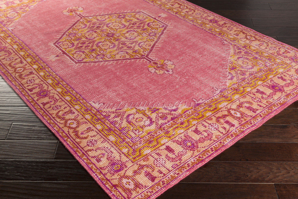Zahra Hot/Pink Area Rug - Froy.com