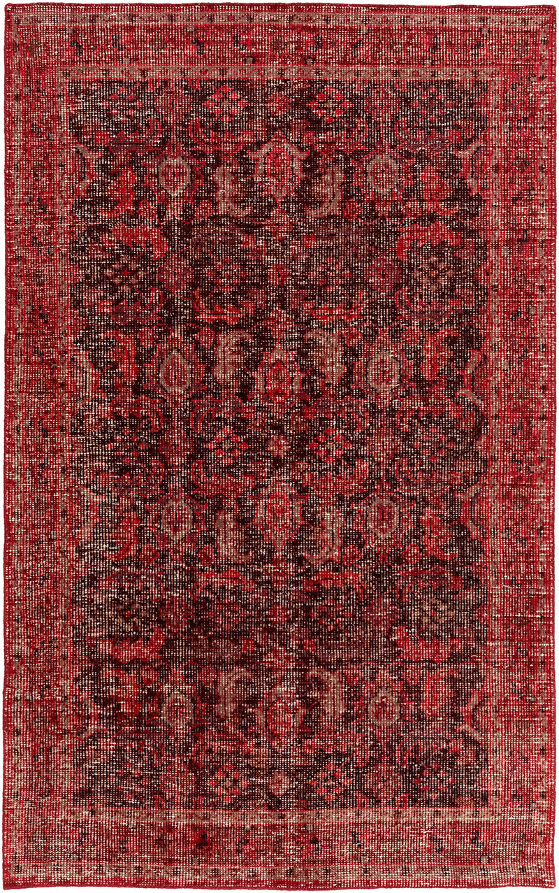 Zahra Chocolate/Cherry Area Rug - Froy.com